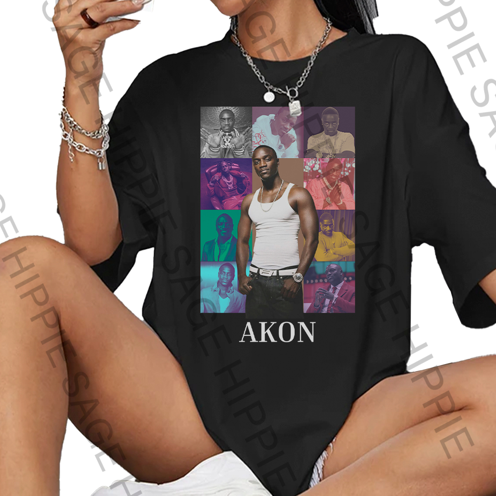 Camiseta Camisa Básica Akon Personalizada Rock In Rio 2024 Unissex ...