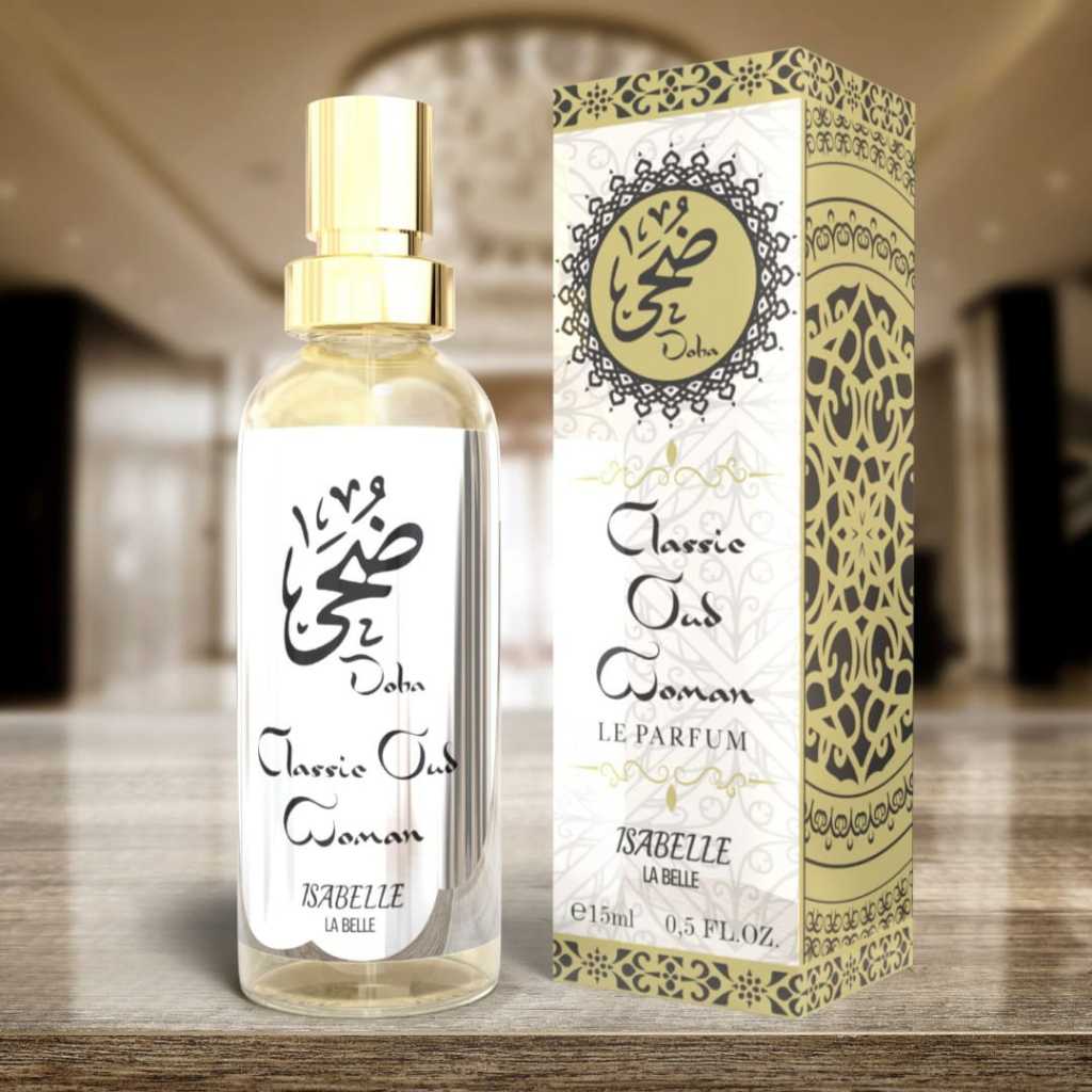 Perfume Árabe Doha Classic Oud Woman 15ml - Isabelle La Belle | Shopee ...