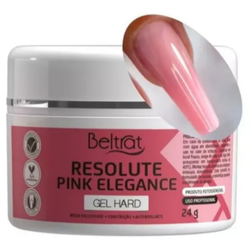 Gel Resolute Pink Elegance Beltrat - 24g | Shopee Brasil