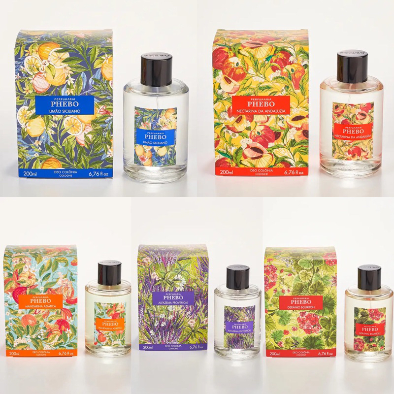 Deo Colônia Phebo 200 ml | Shopee Brasil