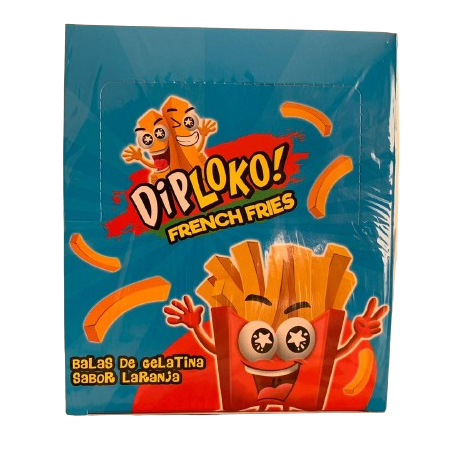 Diploko French Fries Danilla Bala De Gelatina Em Formato De Batata ...
