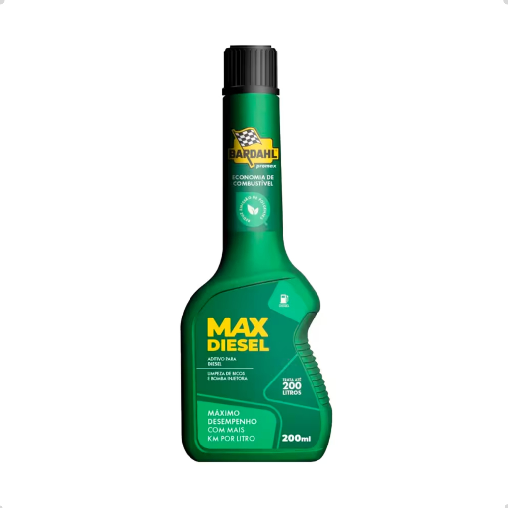 Aditivo Diesel Bardahl Trata até 200 Litros BARDAHL MAX DIESEL 200 mL ...