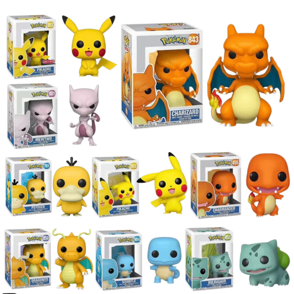Funko Pop Pokemon Similar Boneco Pikachu Squirtle Charmander ...