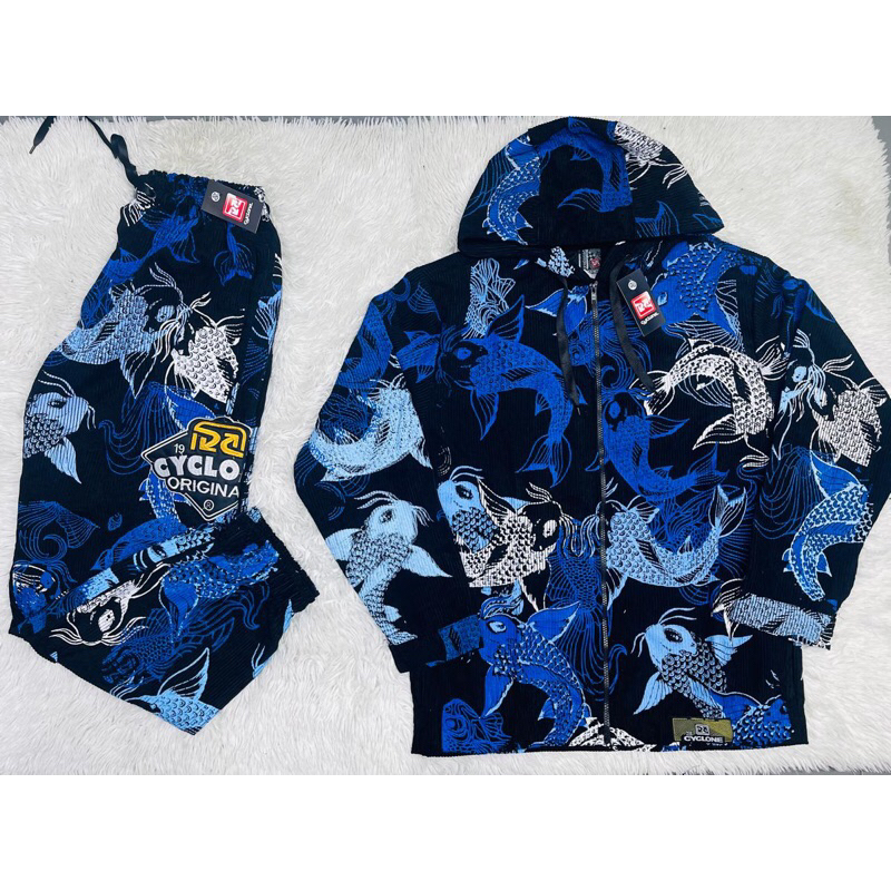 Conjunto Cyclone Veludo | Shopee Brasil