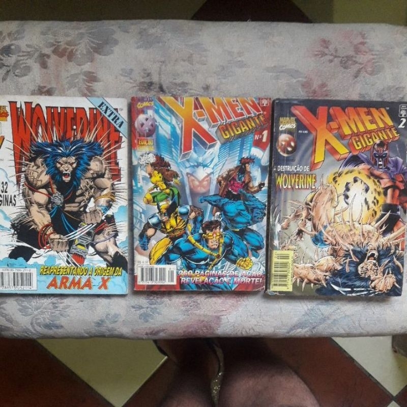 X-men Gigante e Wolverine - Arma X | Shopee Brasil
