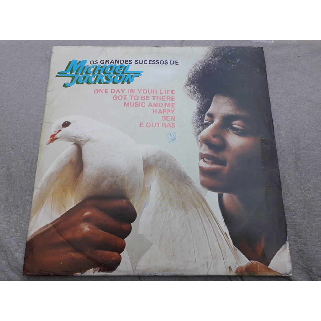 Lp Disco Vinil Michael Jackson - Os Grandes Sucessos De | Shopee Brasil