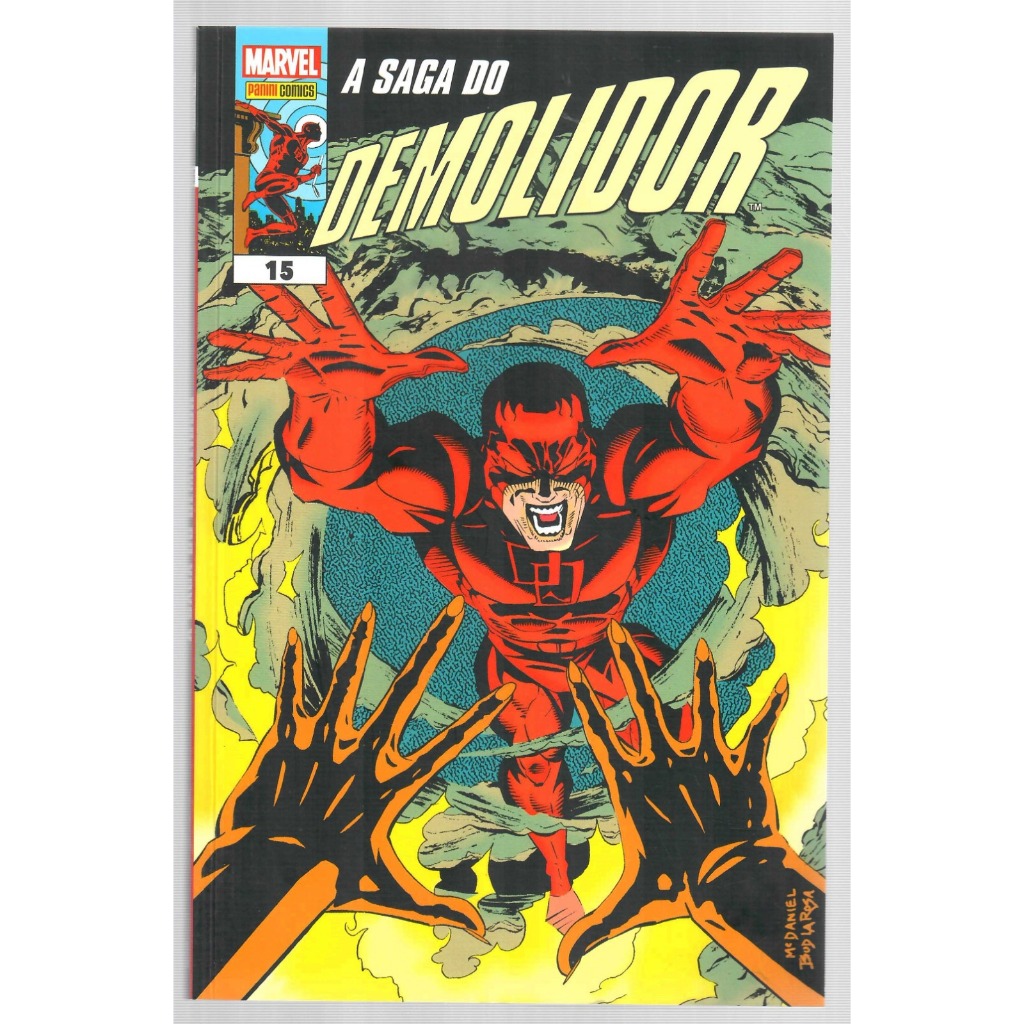 A Saga Do Demolidor Vol. 15 ( novembro de 2023) Panini - Capa Cartão ...