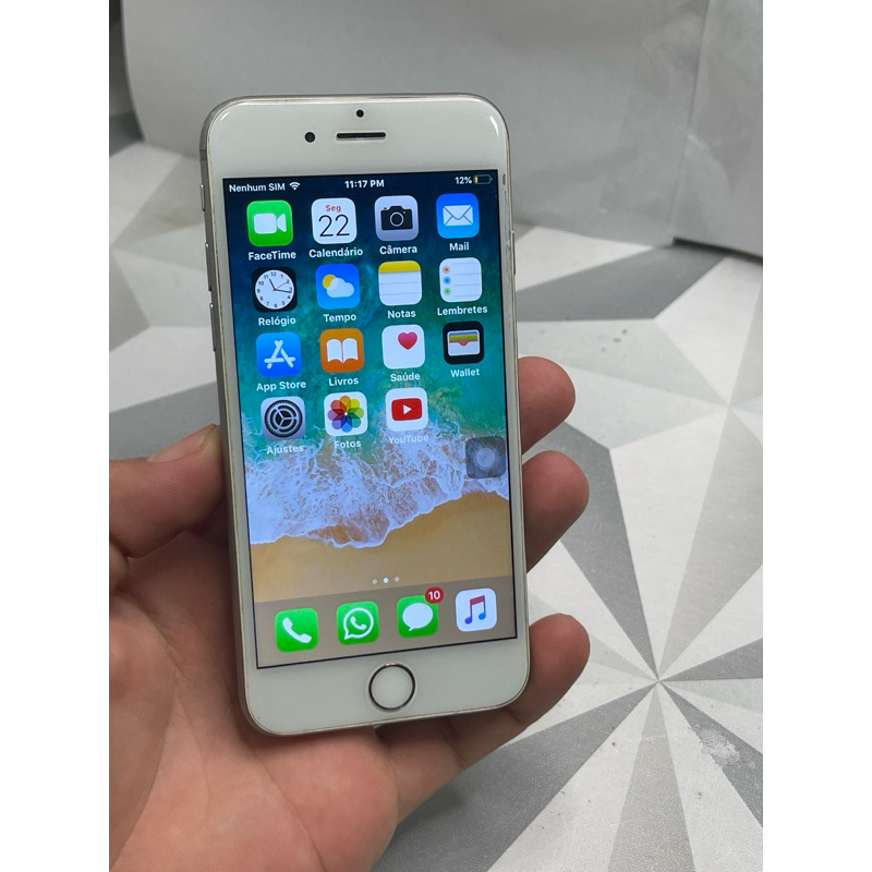 iPhone 7 128 gb funcionando perfeitamente | Shopee Brasil
