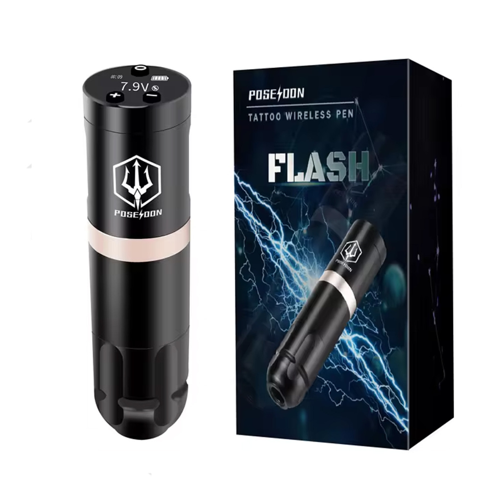 Maquina Pen Poseidon Flash Dope Bateria Integrada Wireless | Shopee Brasil