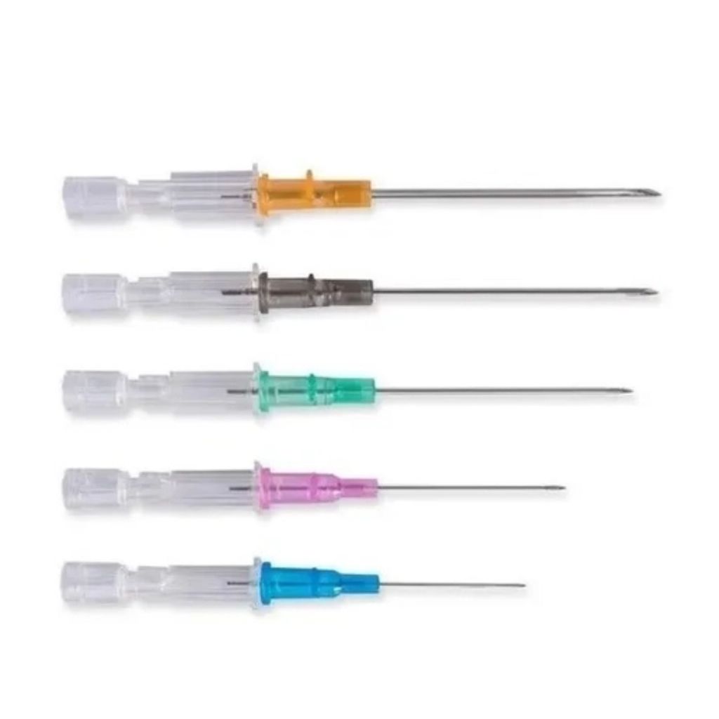 Cateter Periférico Estéril Caixa C/ 50 Escolha Os Tamanhos | Shopee Brasil