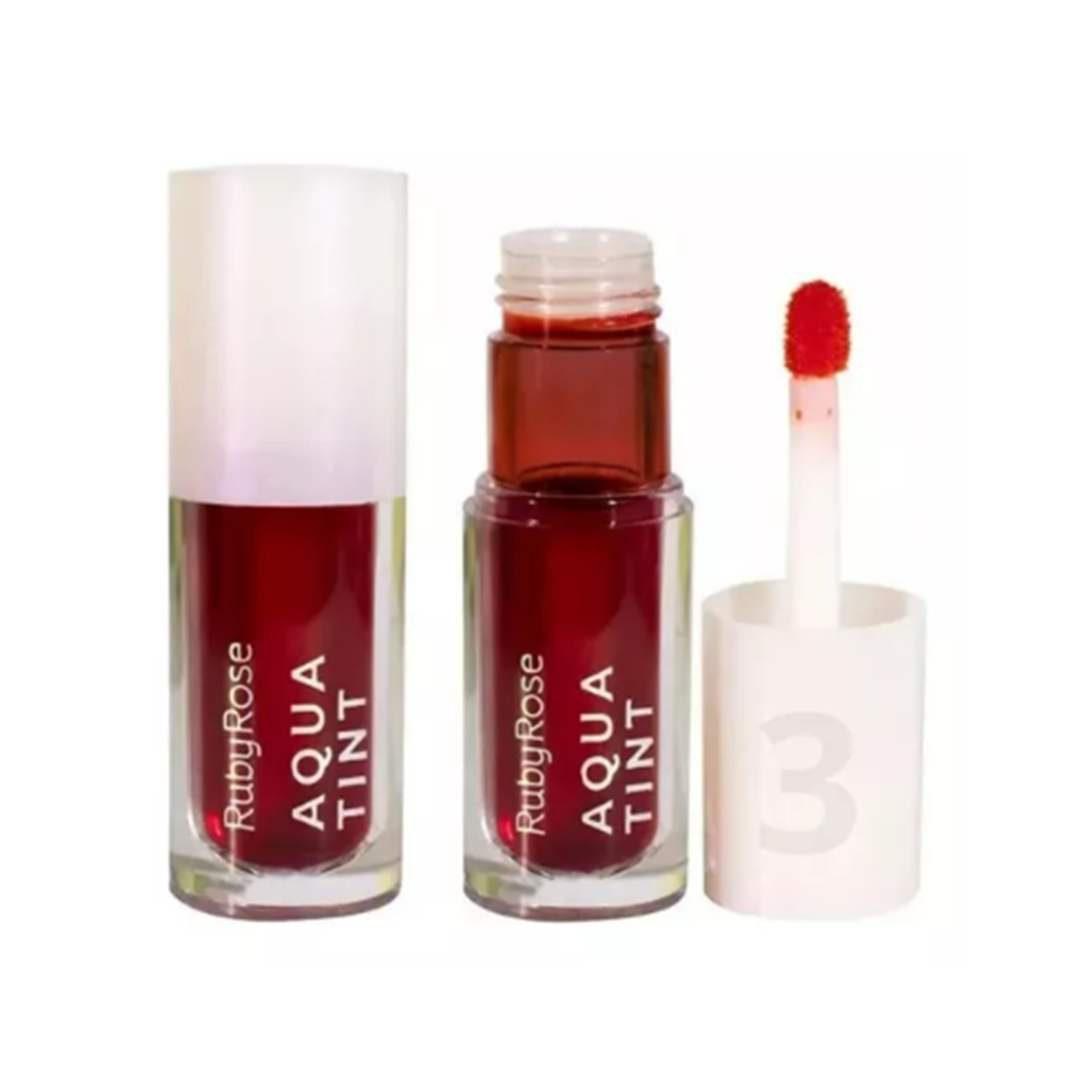 Aqua Tint Ruby Rose - Labios E Bochechas - Batom Ou Blush Ac | Shopee Brasil