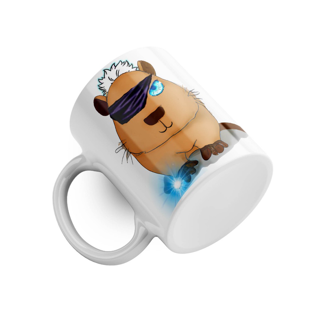 Caneca Capivara Jujutsu Kaisen Gojo Sukuna Presente divertido Fofo I ...