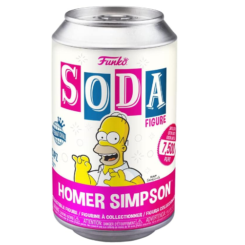 FUNKO VINYL SODA THE SIMPSONS HOMER SIMPSONS 64510 NOVO ORIGINAL ...