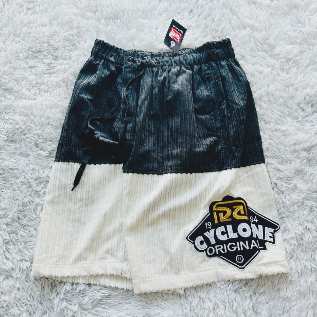 Bermuda de Veludo Cyclone | Shopee Brasil