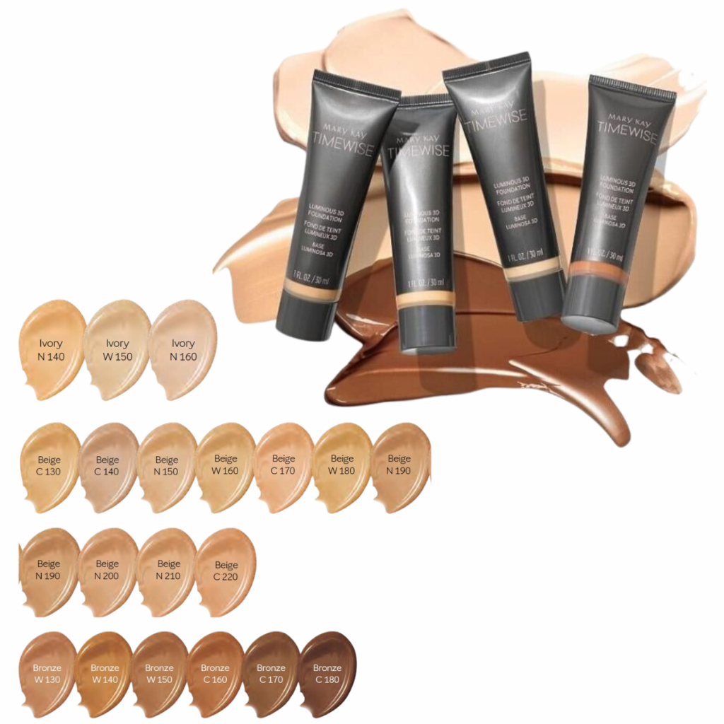 Base Mary Kay Timewise 3D Matte Liquida Facial Original 30ml 31,8g Cobertura Total MK Beige ...