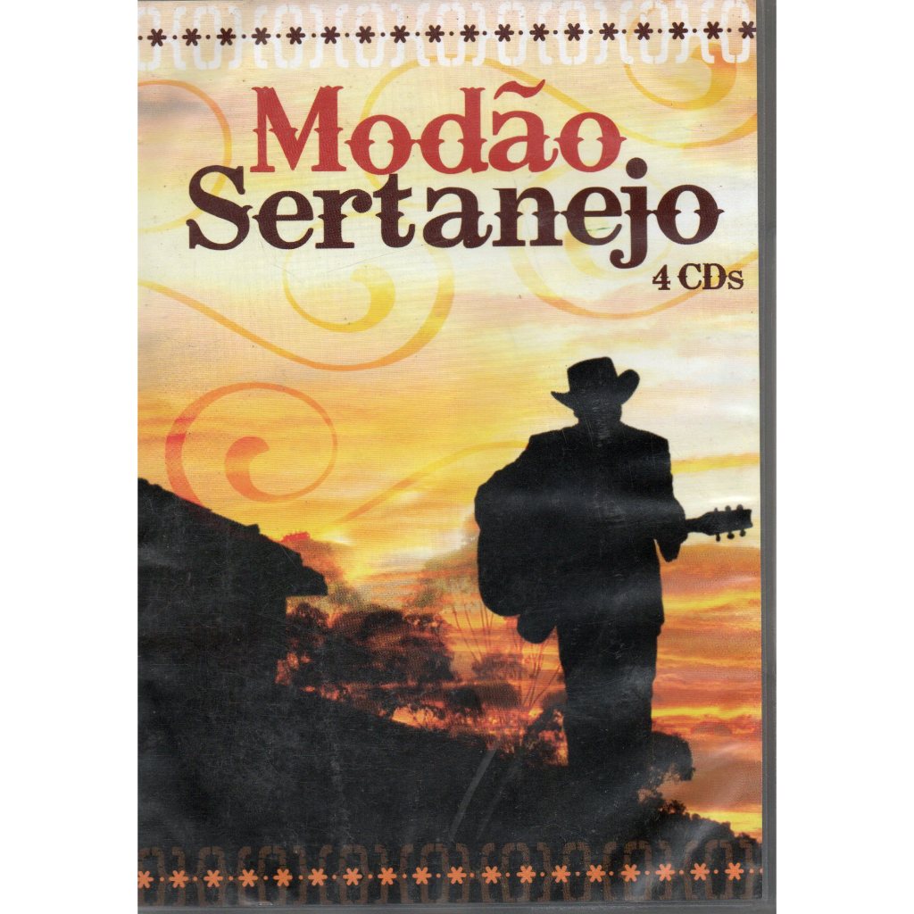 Box CDs Modão Sertanejo | 4 Discos | Música Sertaneja | Original ...