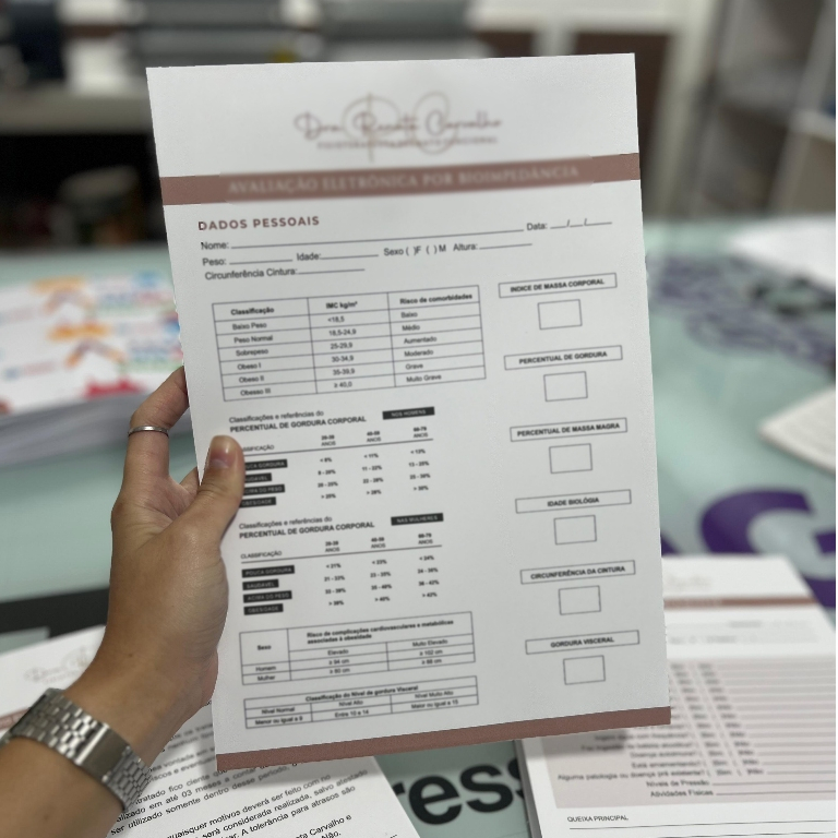 10 Blocos Receituário Talão de pedidos Comanda Personalizado com 100 ...