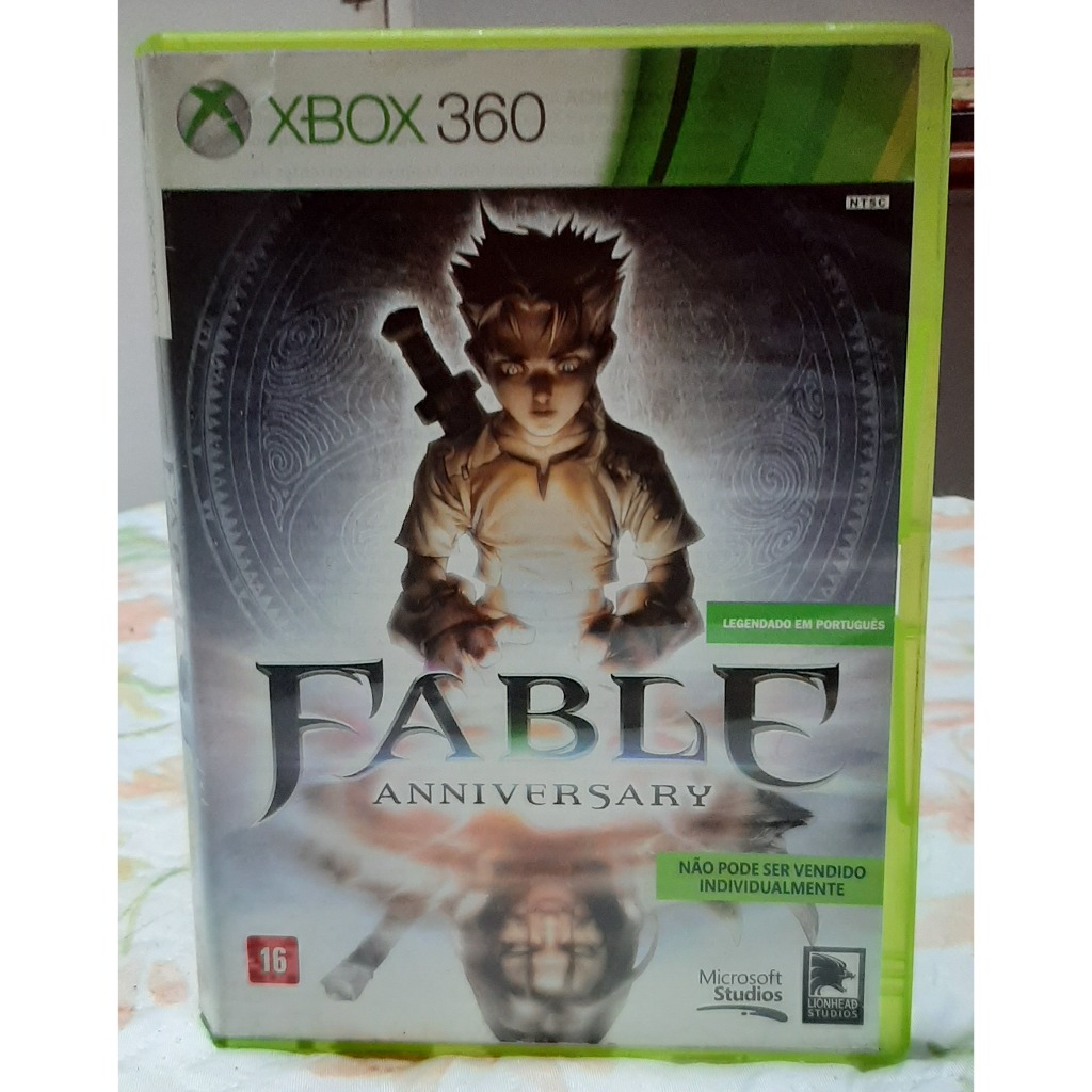 Fable Anniversary Xbox 360 Mídia Física (NTSC) Edição Nacional com ...