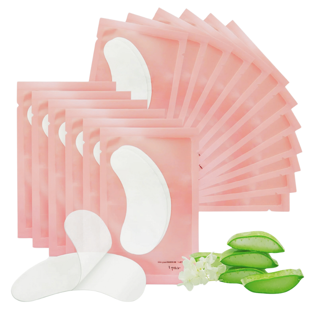 200 Unidades Pad Gel (100 Pares) Protetor de Pálpebras Alongamento ...