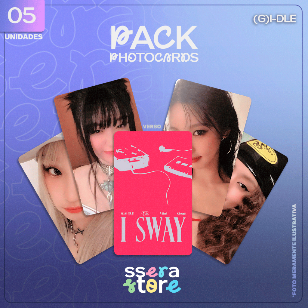 (G)I-DLE I Sway Photocards Fanmade | Shopee Brasil