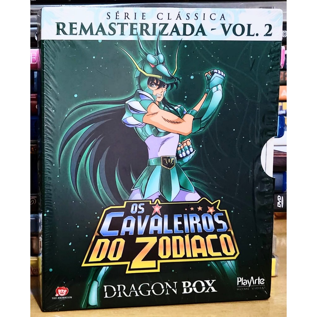Blu-ray Os Cavaleiros Do Zodíaco A Série Clássica Vol. 2 - 3 Discos | Shopee Brasil