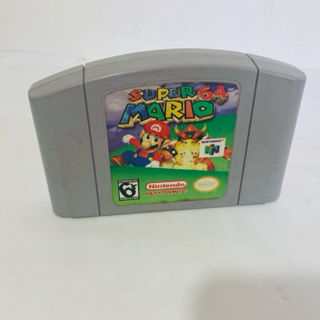 Super Mario 64 nintendo original | Shopee Brasil