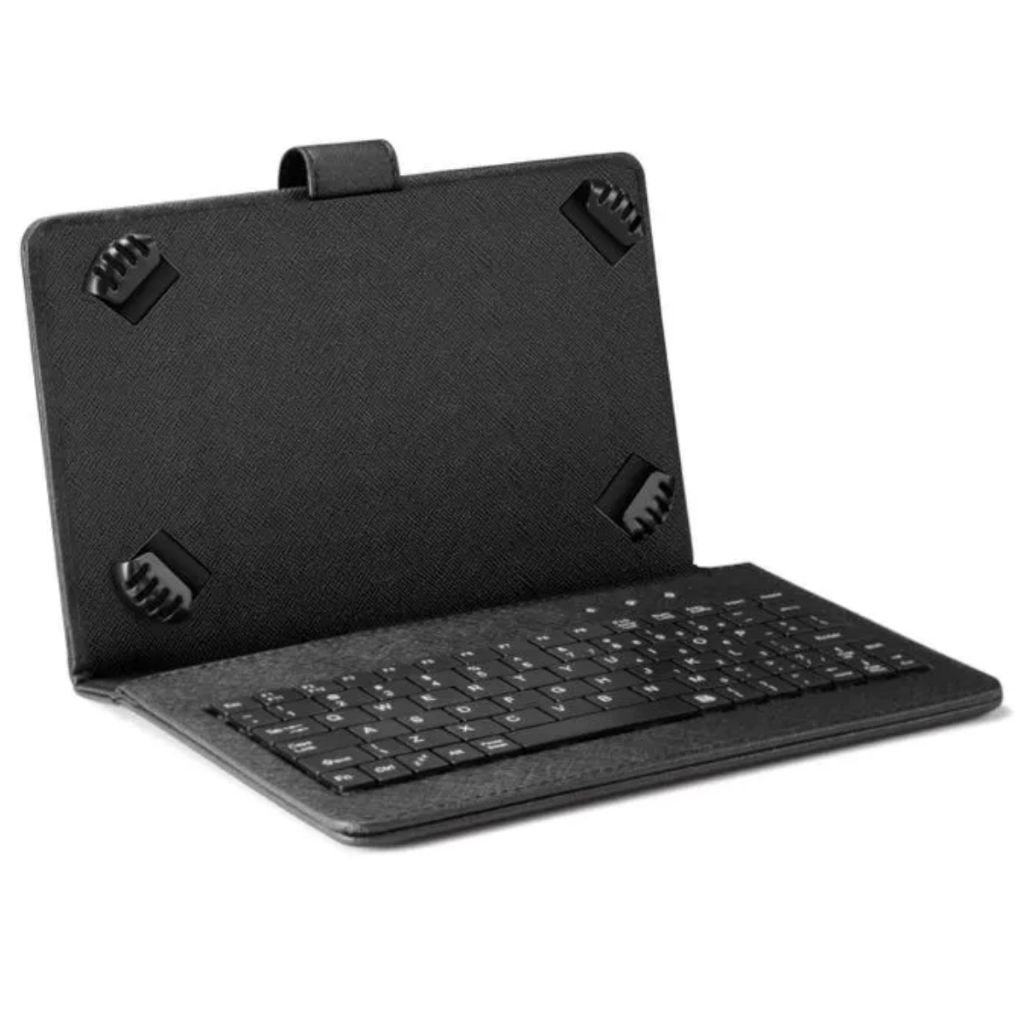Capa com Teclado Usb Tipo C Para Tablet Galaxy A7 Lite M8 Caneta ...