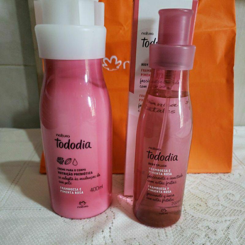 kit natura Todo dia Framboesa e pimenta rosa (Natura) | Shopee Brasil