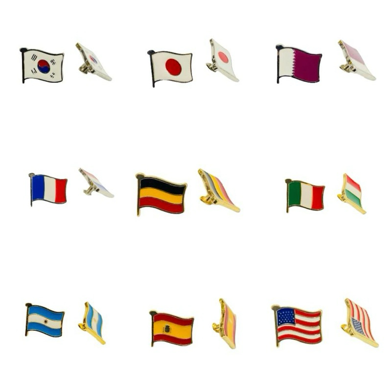 Pins de Países para Chinelos (PAR) | Shopee Brasil