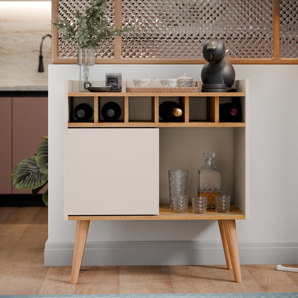 Aparador Retrô Buffet Bar Adega Rubi Bar | Shopee Brasil