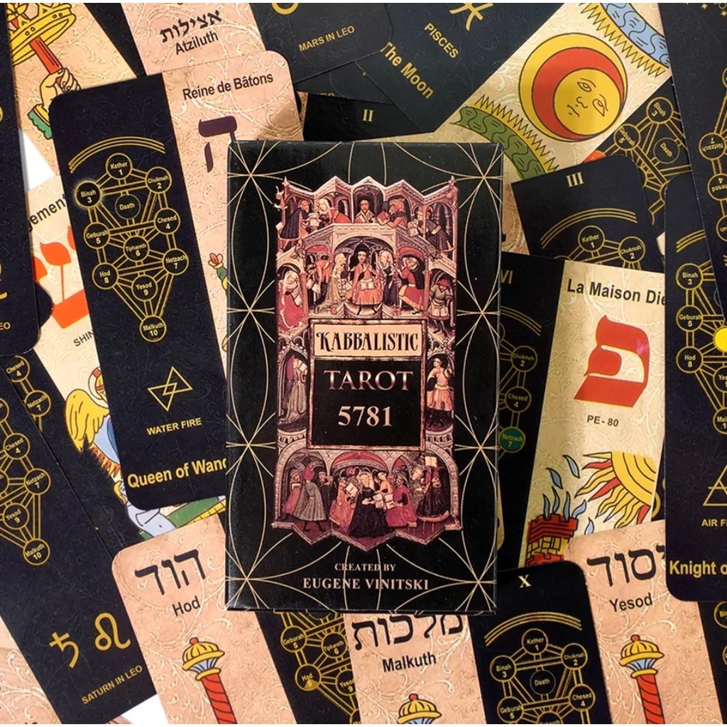 Tarot cabalístico 5781, kabbalah, numerologia | Shopee Brasil
