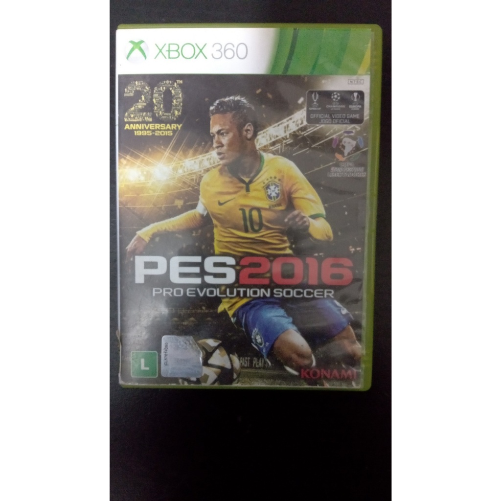 Pro Evolution Soccer Pes 2016 Xbox 360 - Mídia Física Original | Shopee ...