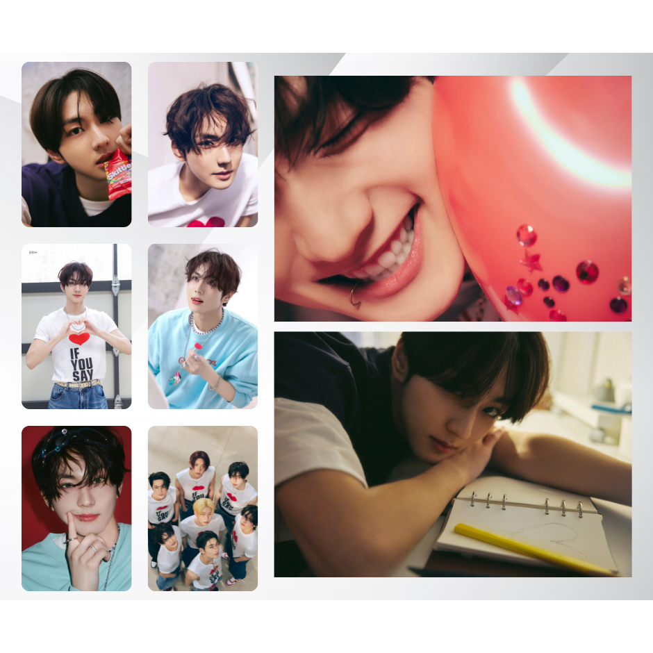 Enhypen Kit Photocards Mini Posteres Fanmade Untold Sunghoon Heeseung Sunoo Jungwon