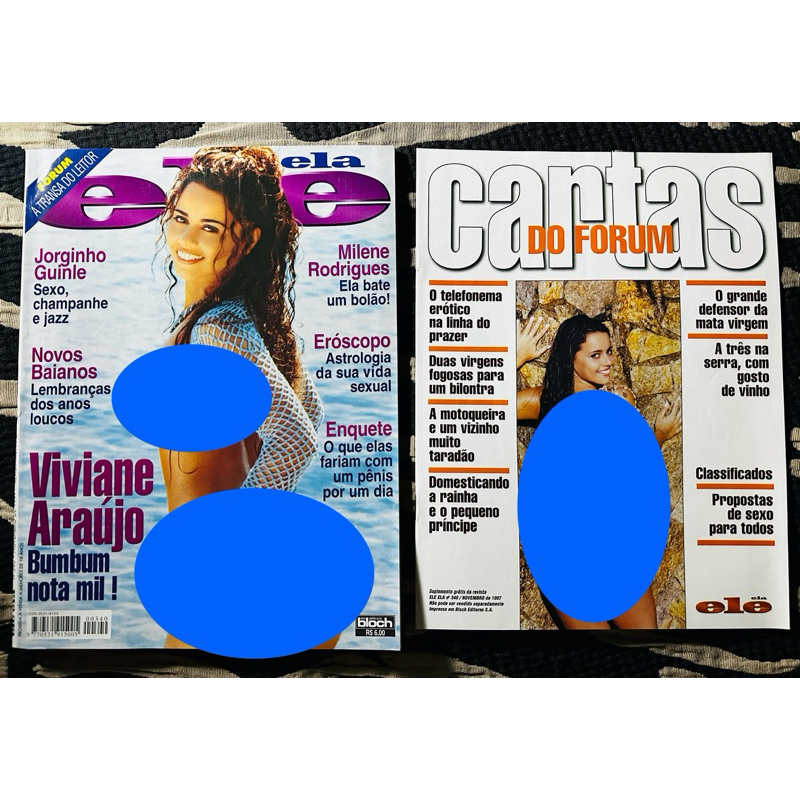 Revista Ele Ela Viviane Araújo Geri Spice Girls Solange Gomes | Shopee ...