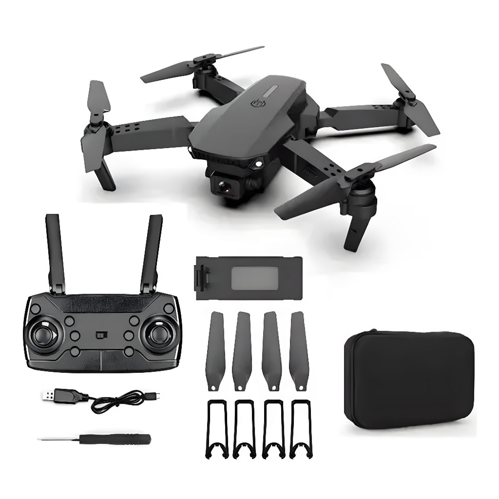 Drone E88 pro Bateria + Case No Brasil - A Bateria e88 e88pro e88max e525 e99 e99pro p1 p5pro k3 ...