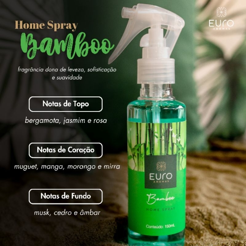 Home Spray BAMBOO (Aromatizador de ambientes) | Shopee Brasil