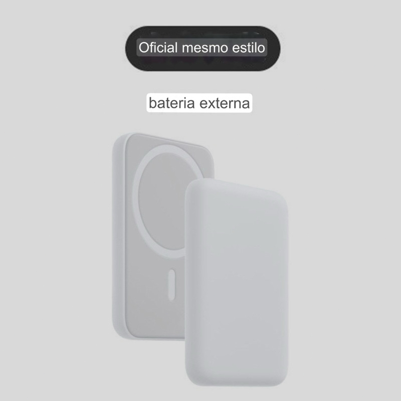 Power bank magnético sem fio de 3000 mAh / 5000 mAh / 7000 mAh EX-24A ...