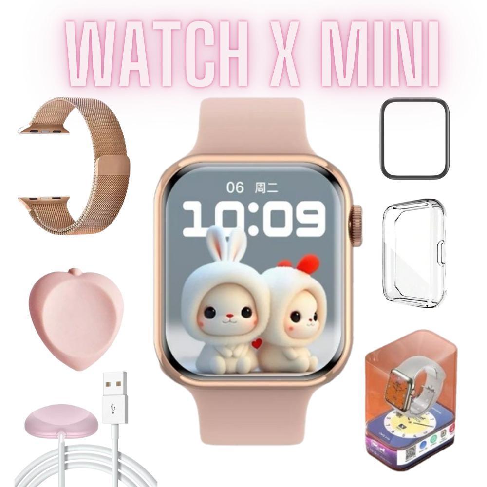 Relógio smartwatch Watch X mini 38mm serie 10 amoled Lancamento ...
