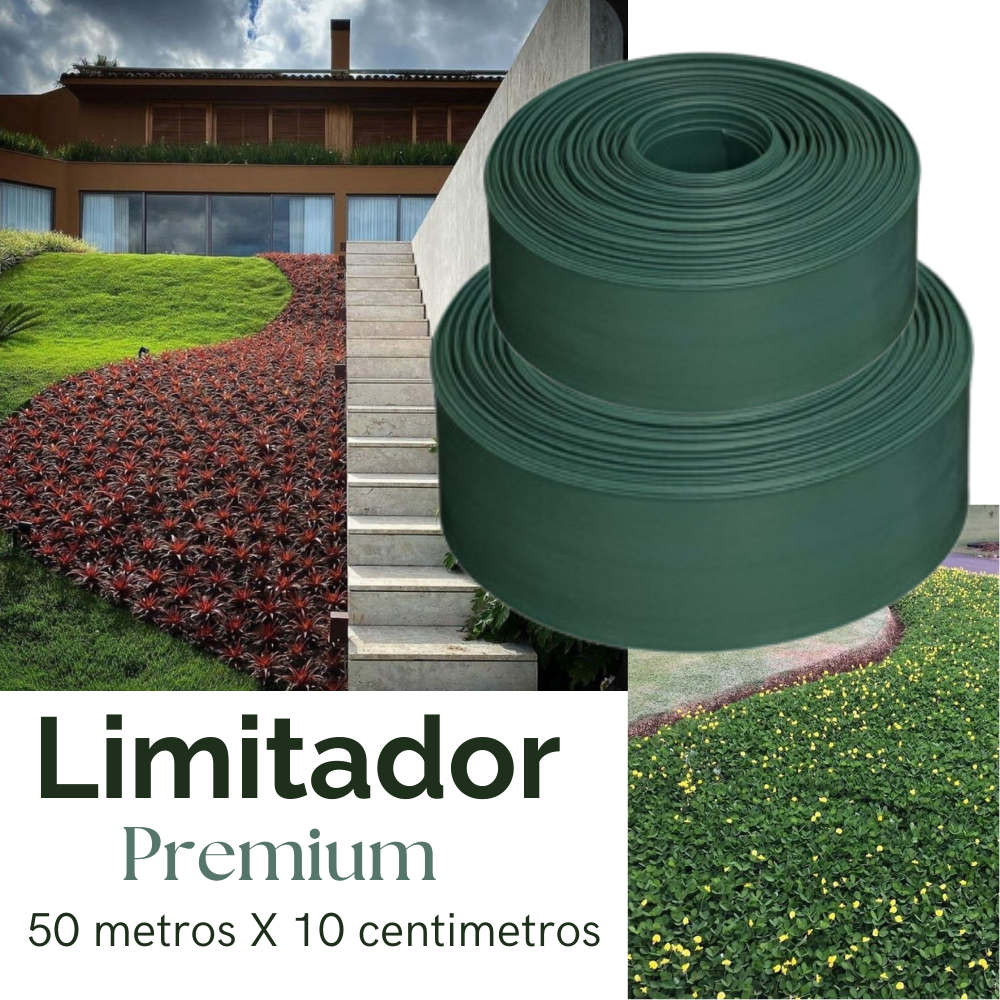 Limitador de grama 50M PREMIUM para Jardinagem (50 metros de ...