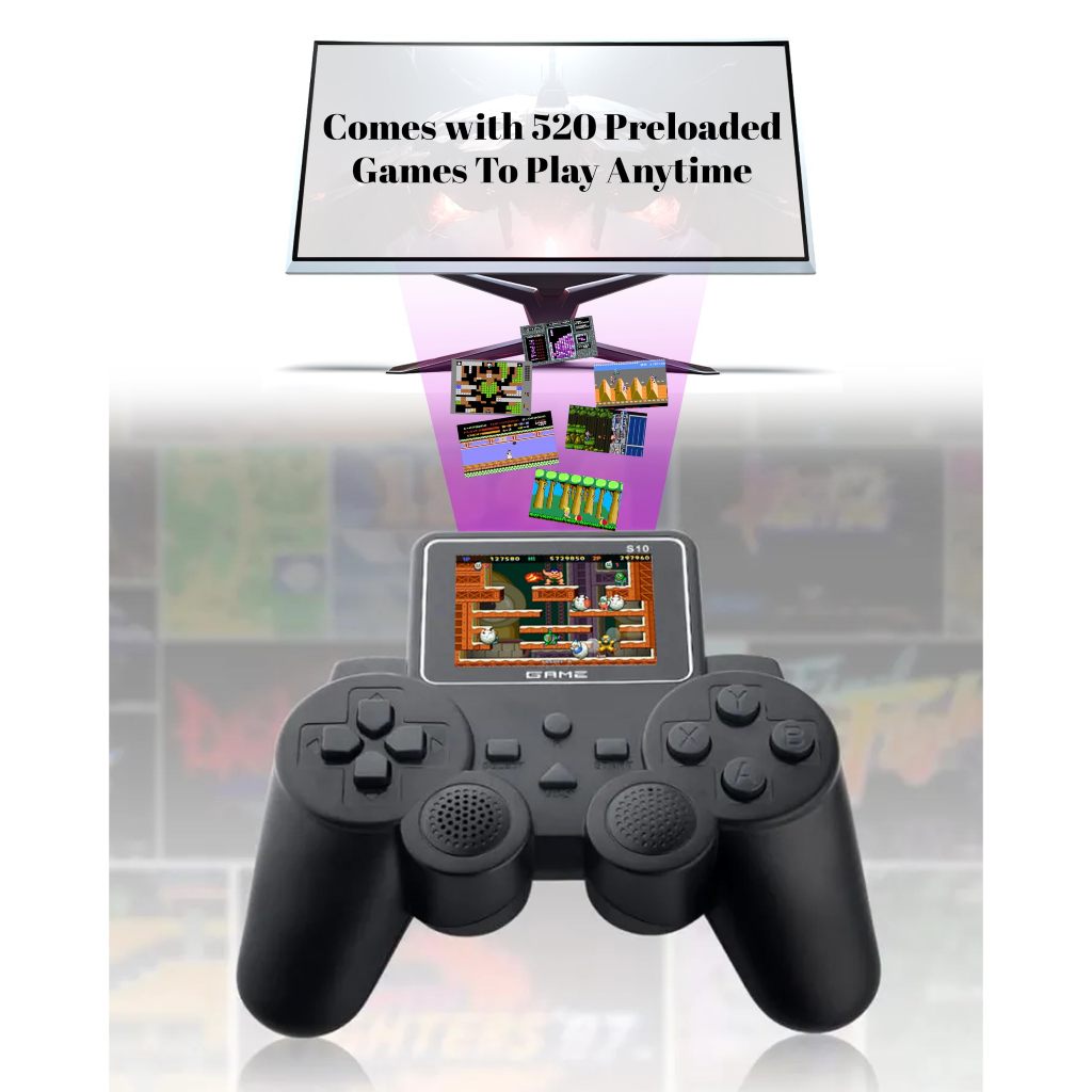 Gamepad portátil com fio Adequado para jogos como PlayStation S10 ...