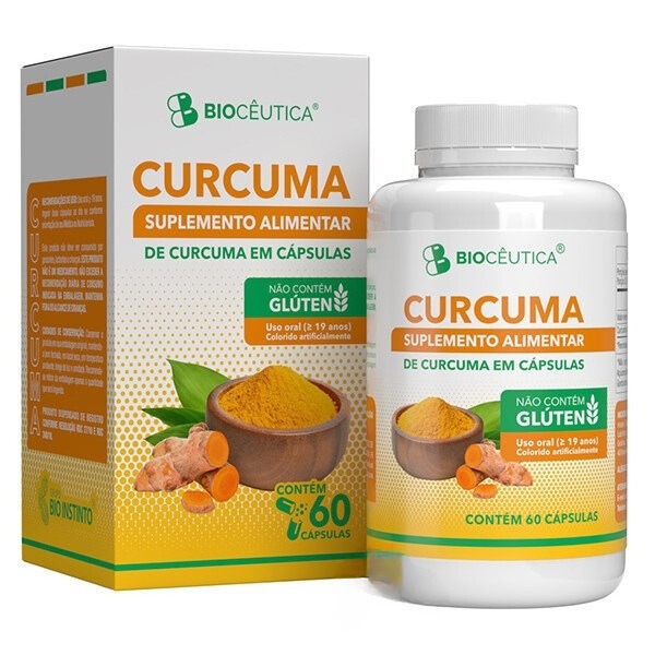 CURCUMA 60 Cápsulas Biocêutica | Shopee Brasil