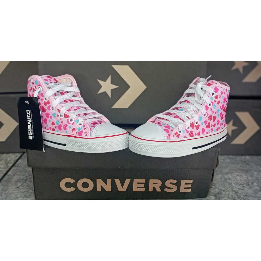 All Star Converse Cano Alto Estrela, ROSA CORAÇÃO MENINA ENVIO FULL ...