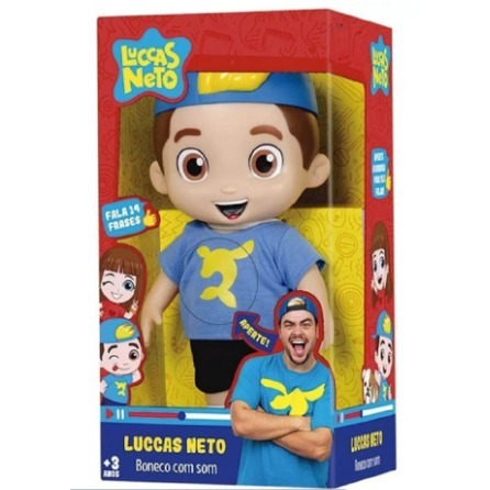 Boneco Lucas Neto - Original | Shopee Brasil