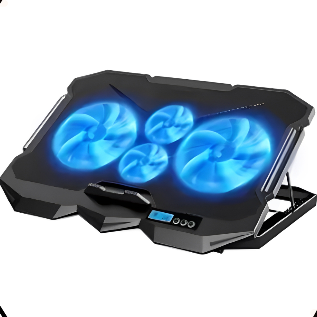 Base Gamer Para Notebook LED Refrigeração Silenciosa 4 fans | Shopee Brasil