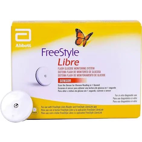 Freestyle Libre Sensor de Monitoramento de Glicose Com 1 Unidade ...