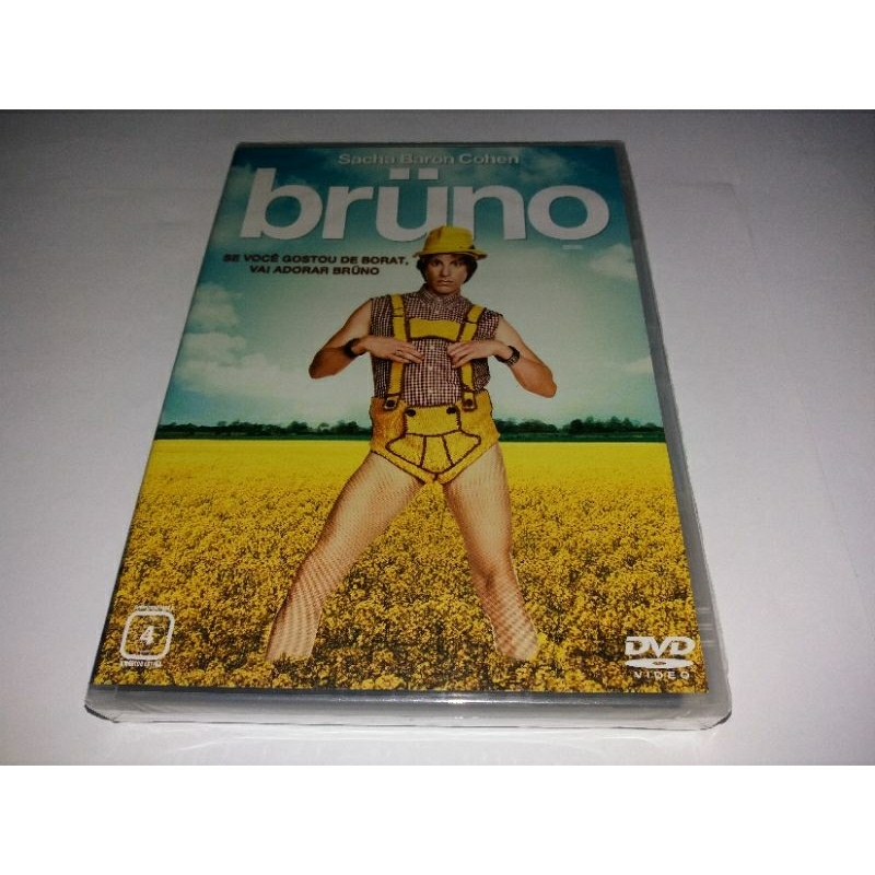 Dvd - Bruno - 2009 - Sacha Baron Cohen - Dublado - Lacrado | Shopee Brasil