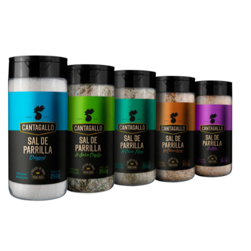 Kit Sais de Parrilla CantaGallo 250g | Shopee Brasil