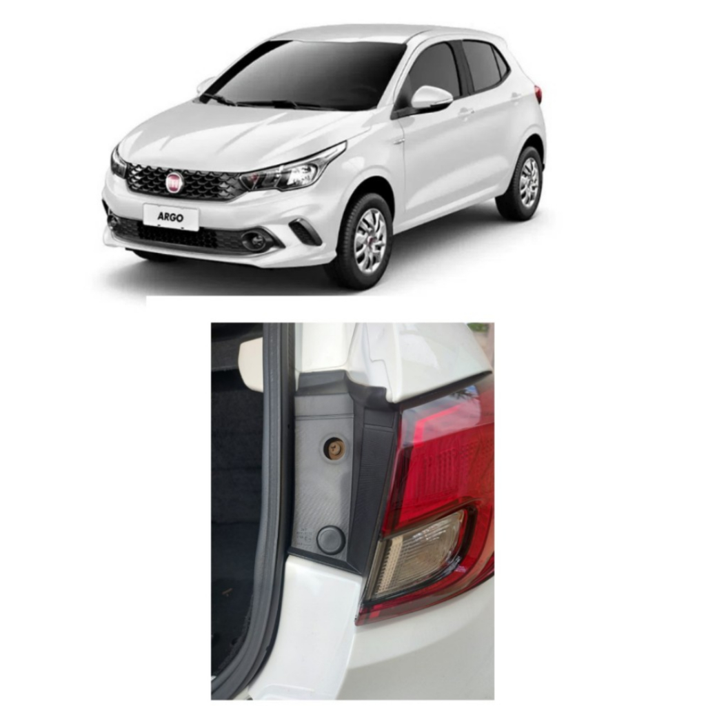 Tampão Acabamento Lanterna Traseira Fiat Pulse Argo 02 und | Shopee Brasil