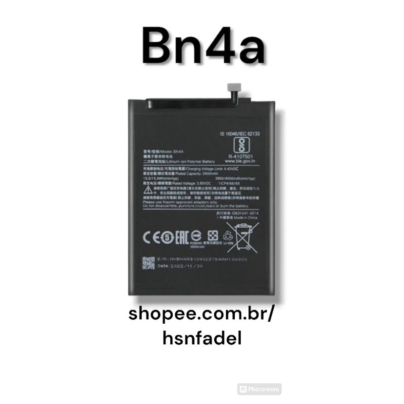 Bat BN4A Para Red Note 7 | Shopee Brasil
