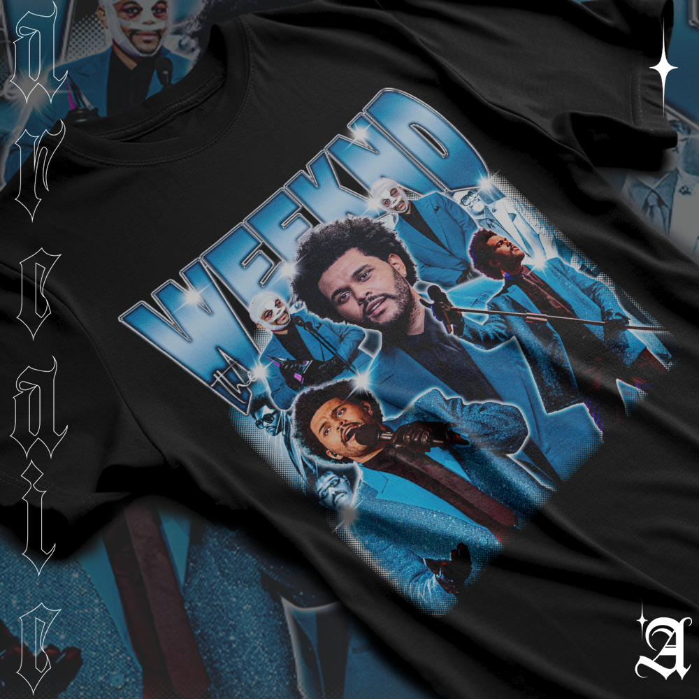 Camiseta Basica algodao The Weeknd World Tour After Hours Starboy ...